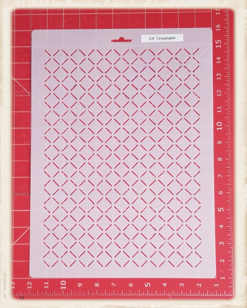 3/4-inch Cross Hatch Quilting Template – Plumcute Designs